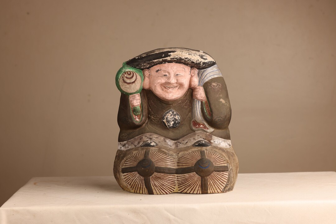 Vintage Japanese Daikoku Figurine (22M-59) - Etsy