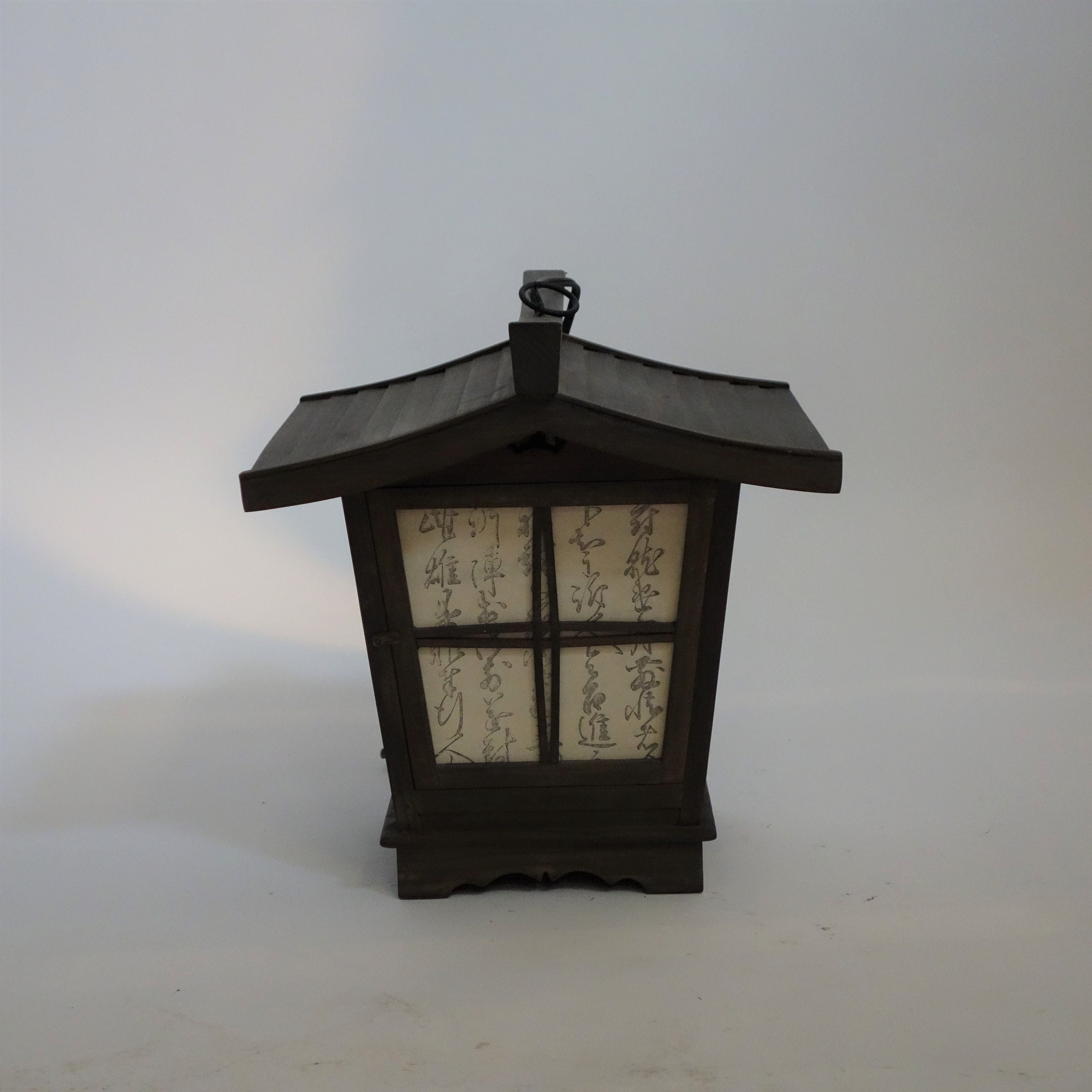 Japanese Style Lantern Handmade With Solid Fir. WL9 - Etsy