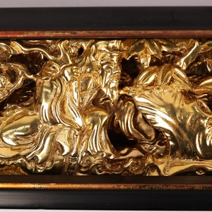 Antique Japanese Buddhist Temple Ranma (24A-159-2) - Etsy