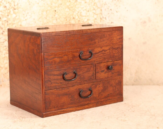 Vintage Japanese Sewing Box / Haribako Tamo 24J-420-6 - Etsy