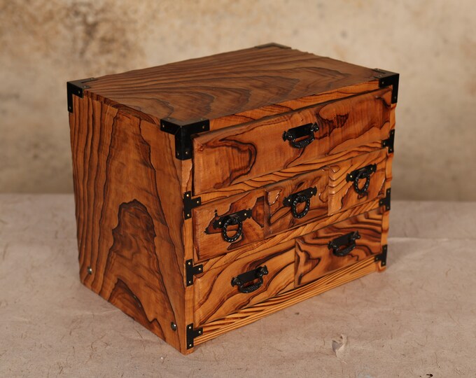 Japanese Small Drawers Box Wooden Kobako (24A-76-2) - Etsy