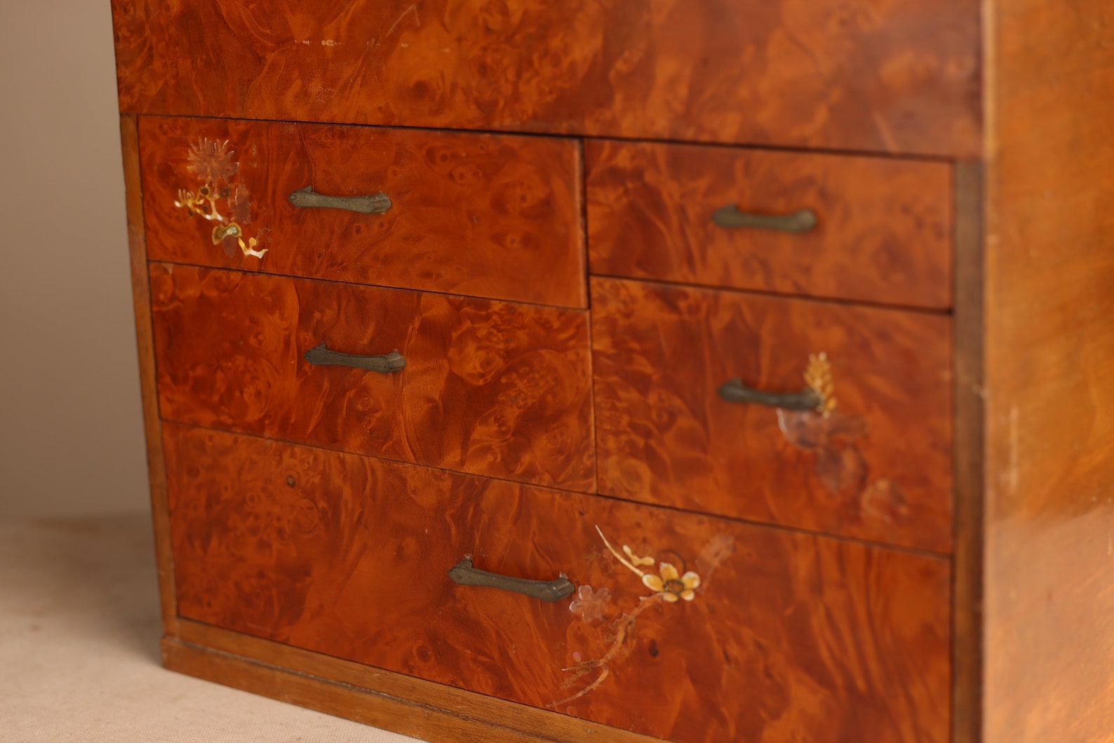 Vintage Japanese Sewing Box / Haribako 22S2-3 - Etsy