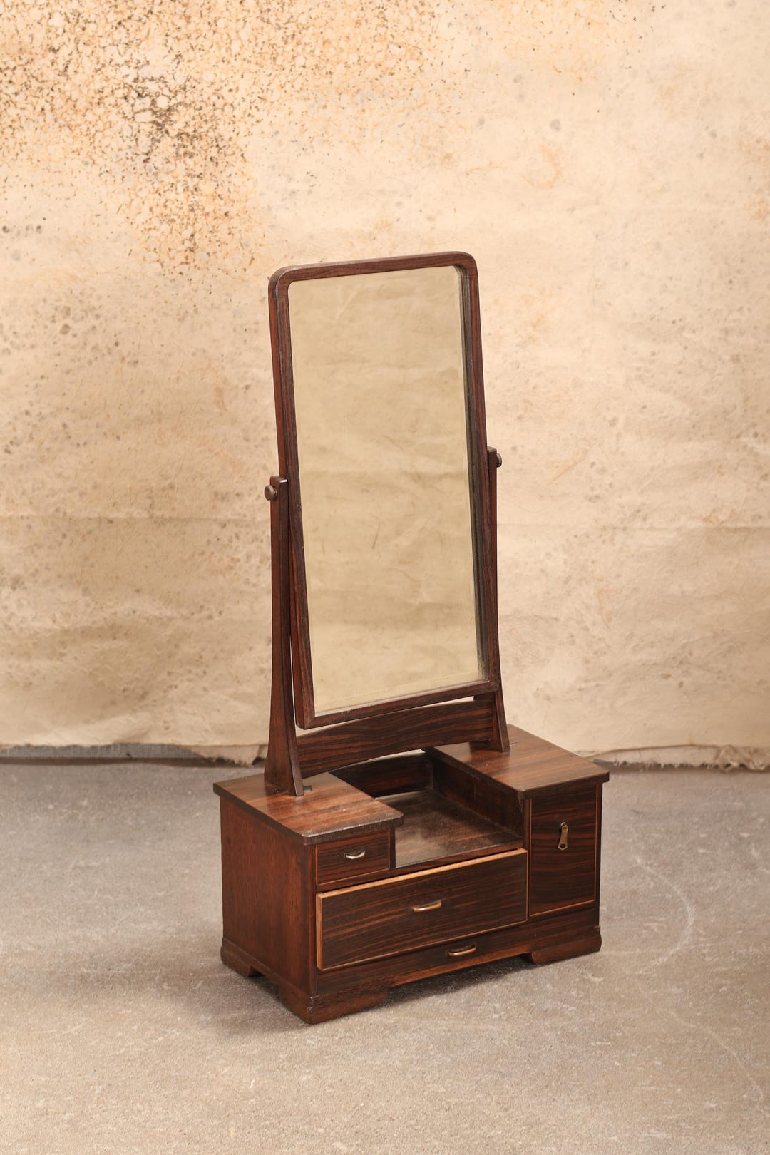 Vintage Japanese Vanity Kyodai Mirror Chest Tansu (24J-497) - Etsy