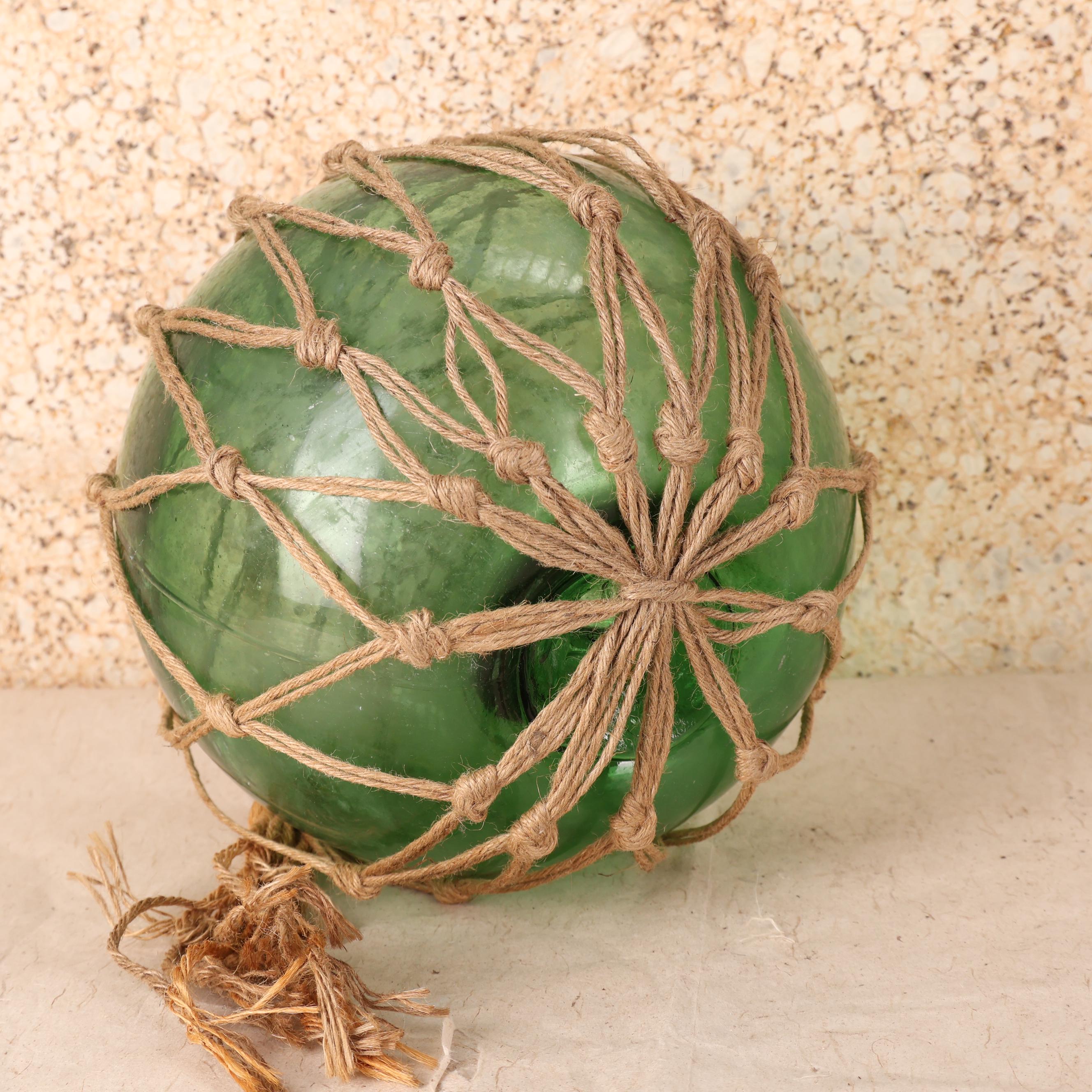 Antique Japanese Glass Float— Glass, 1950, Showa Era (SKU: 25D-322) - Etsy