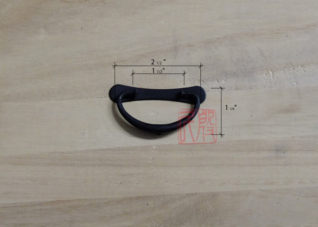 Tansu Handle, Warabi Style, Cast Iron Handle. (B4) - Etsy