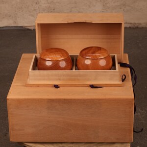 Japanese Go Board Go Ban Wood Go Ishi Igo Set 24J-460 - Etsy