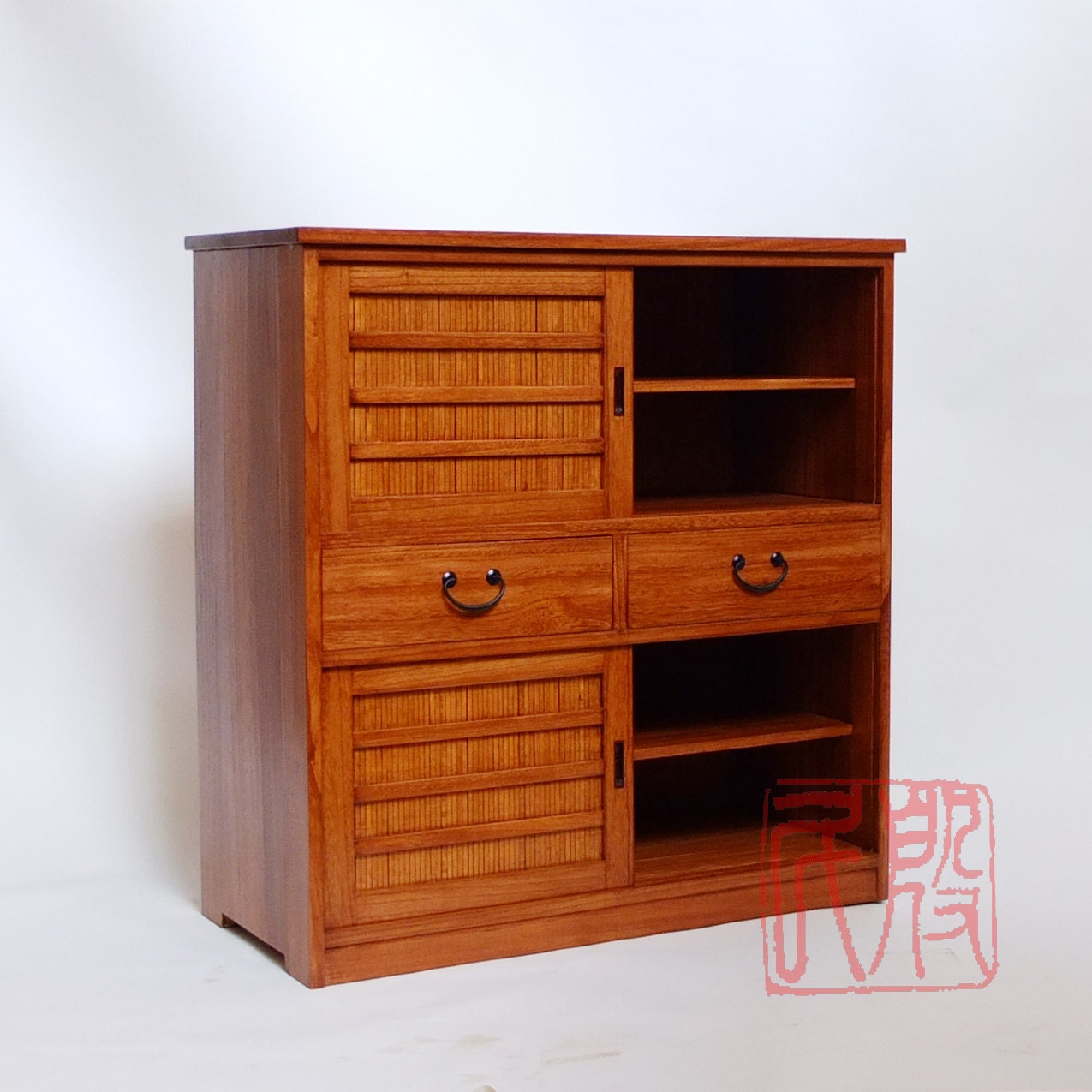 Japanese Style Kiri Wood Shoe Chest Getta Bako. KB50 - Etsy