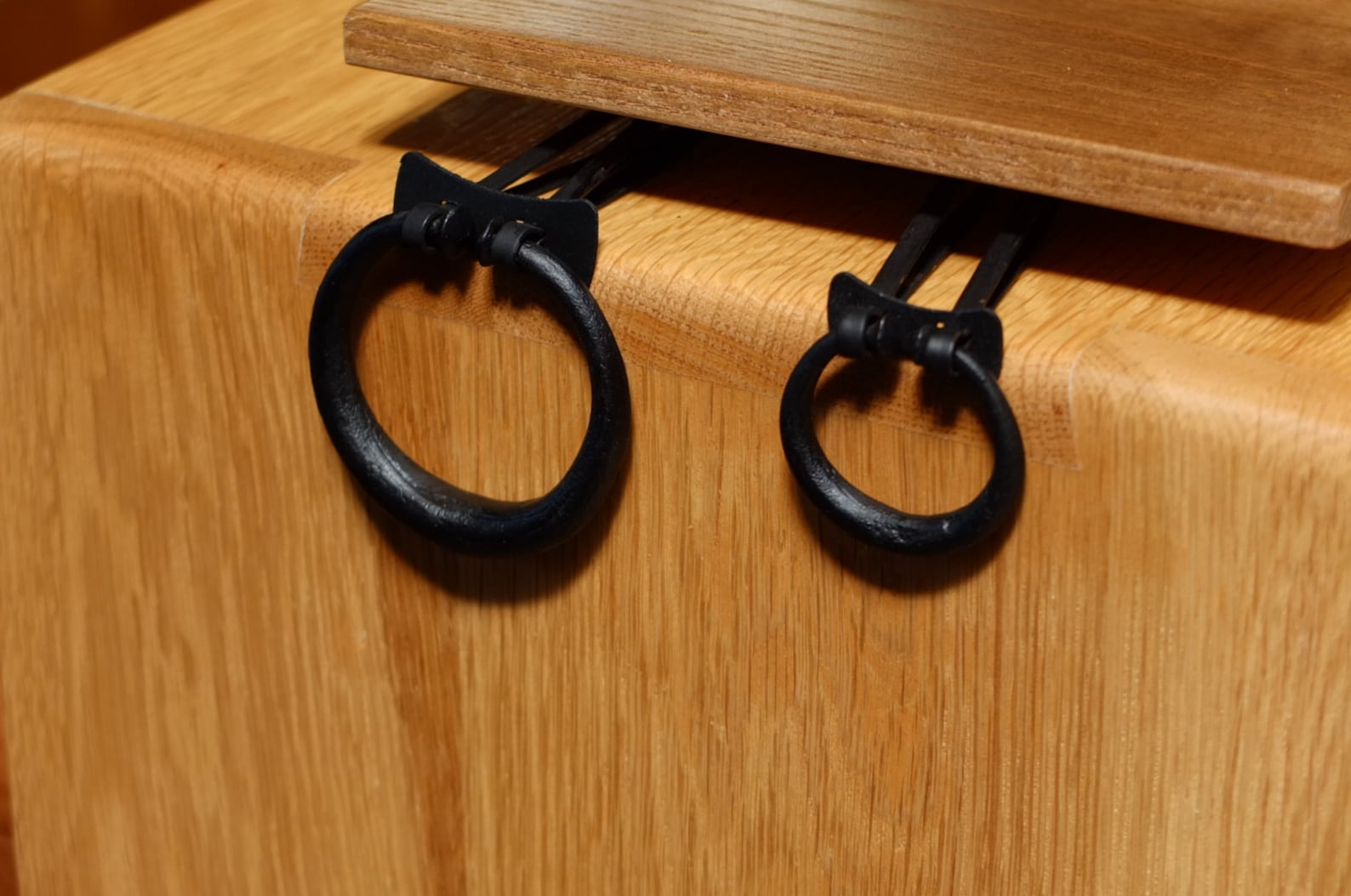 Tansu Handle Moon Pulls Cast Iron Handle. - Etsy