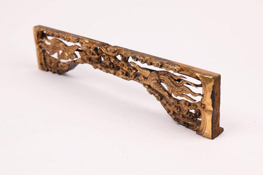 Antique Japanese Buddhist Temple Ranma 24A-159-5 - Etsy