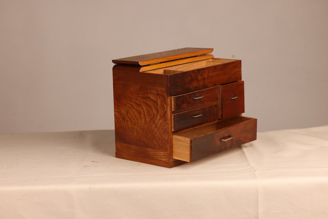 Vintage Japanese Sewing Box Haribako 23F23-6 - Etsy