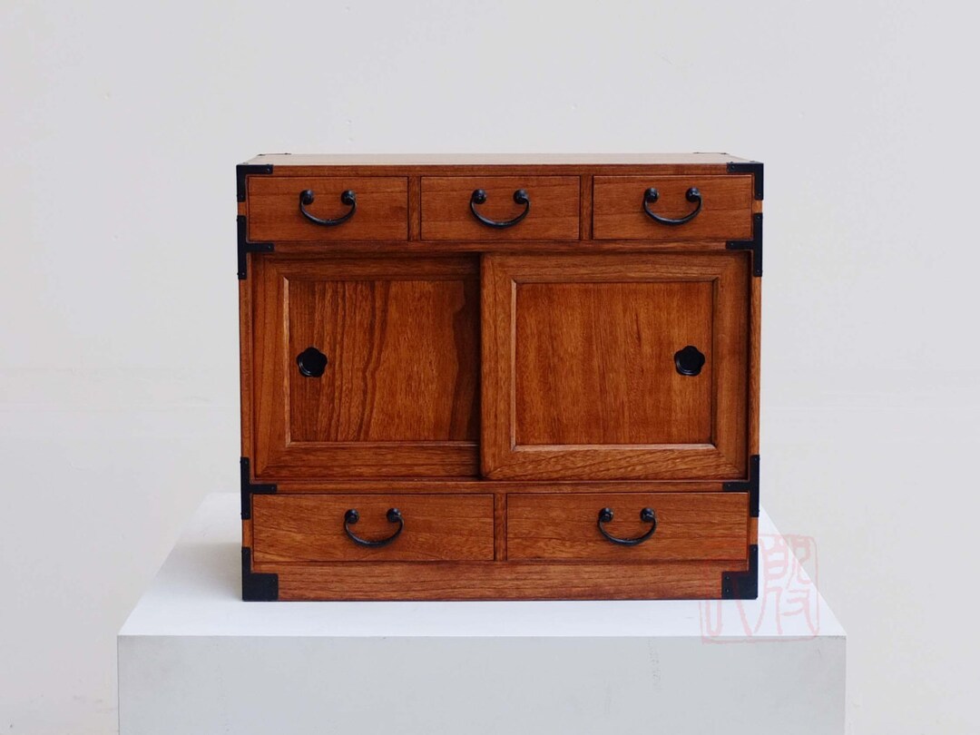 Japanese Style Artisan's Chest Hand Made With Solid Kiri - Etsy