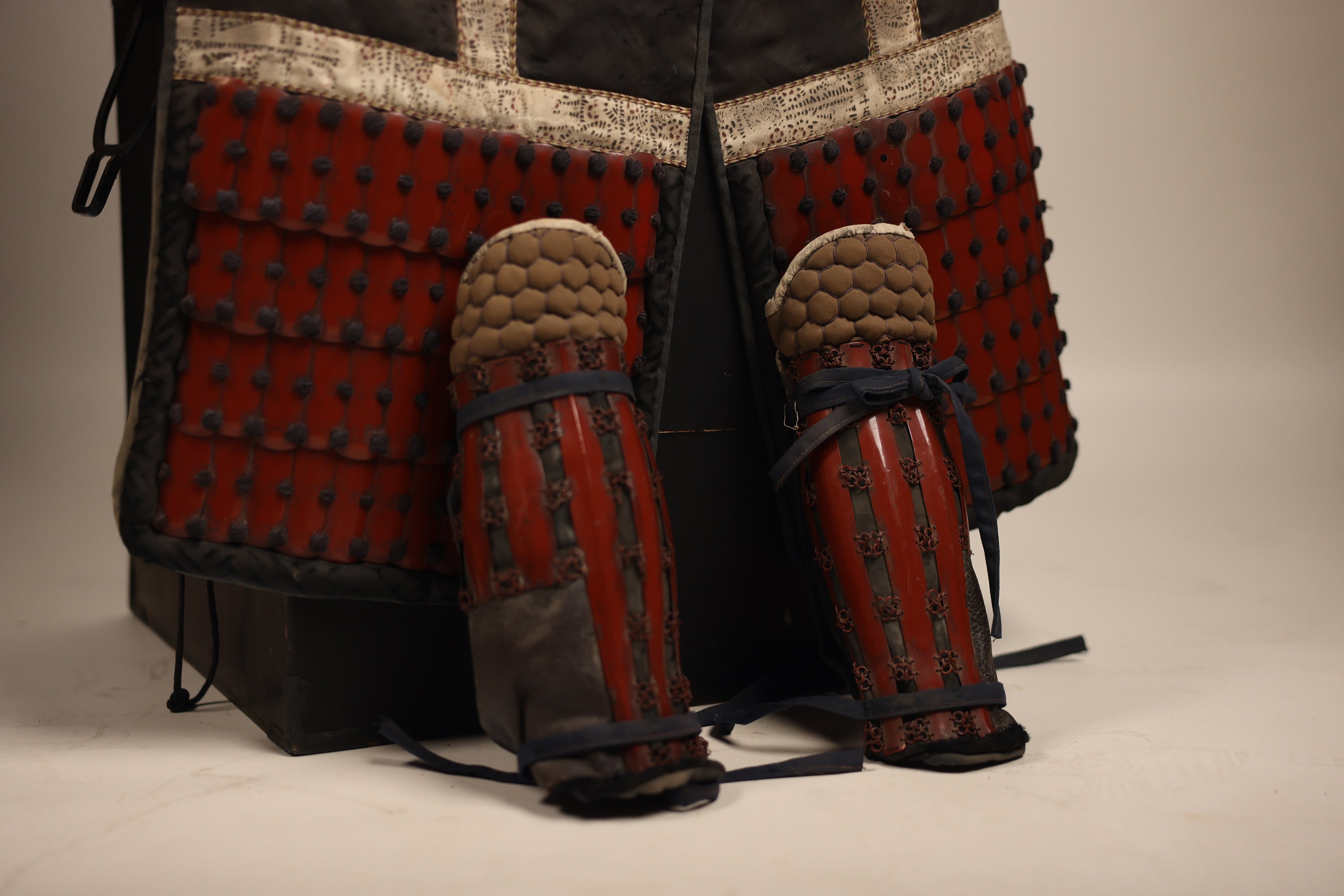 Vintage Japanese Red Yoroi Samurai Kabuto Armour A Set (23O-318) - Etsy