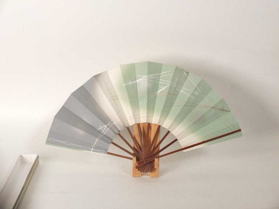 Japanese Ogi Sensu Folding Fan 98-1 Stand Not Included - Etsy