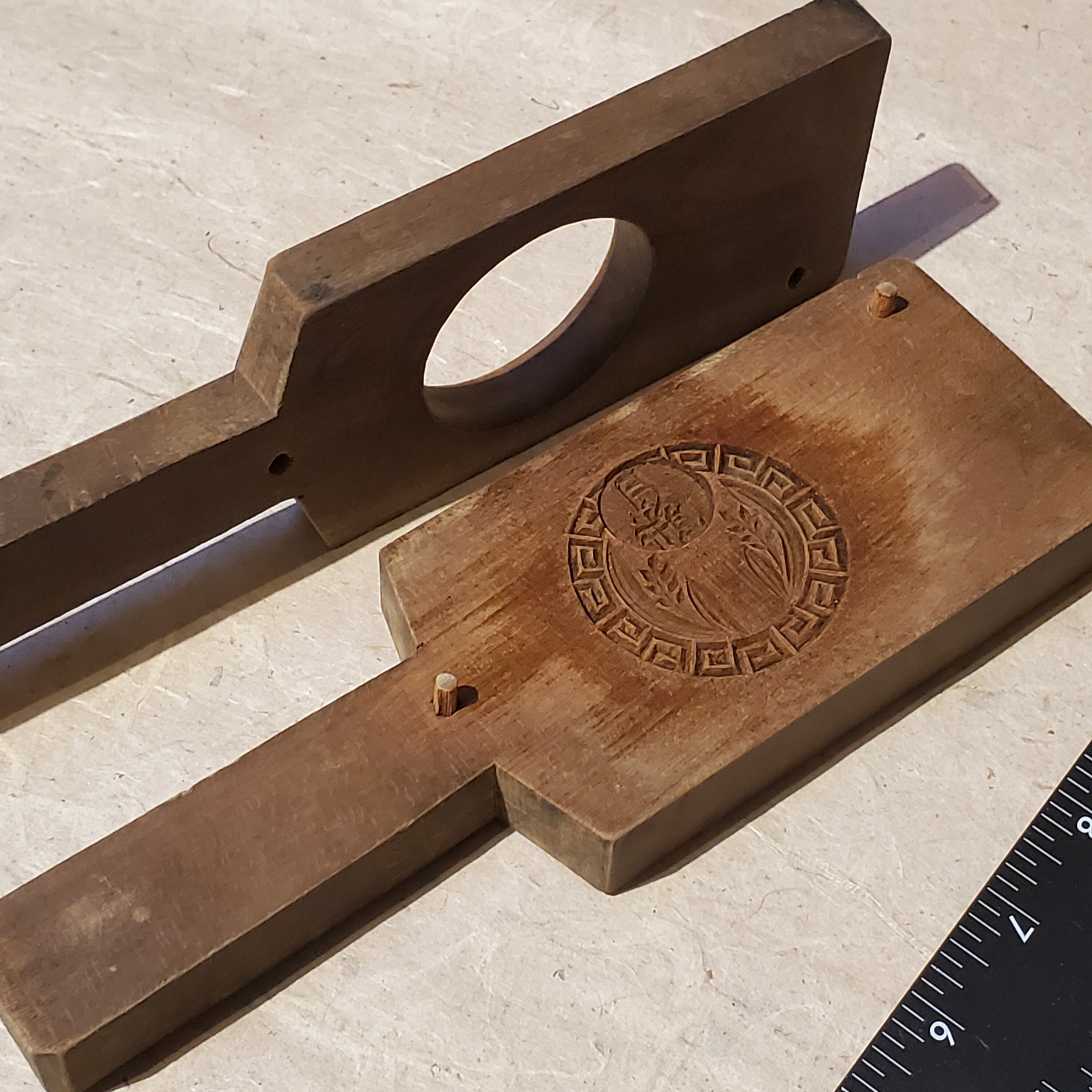 Molds Molding & Casting Vintage Japanese Kashigata Cake Mold 133-27 ...