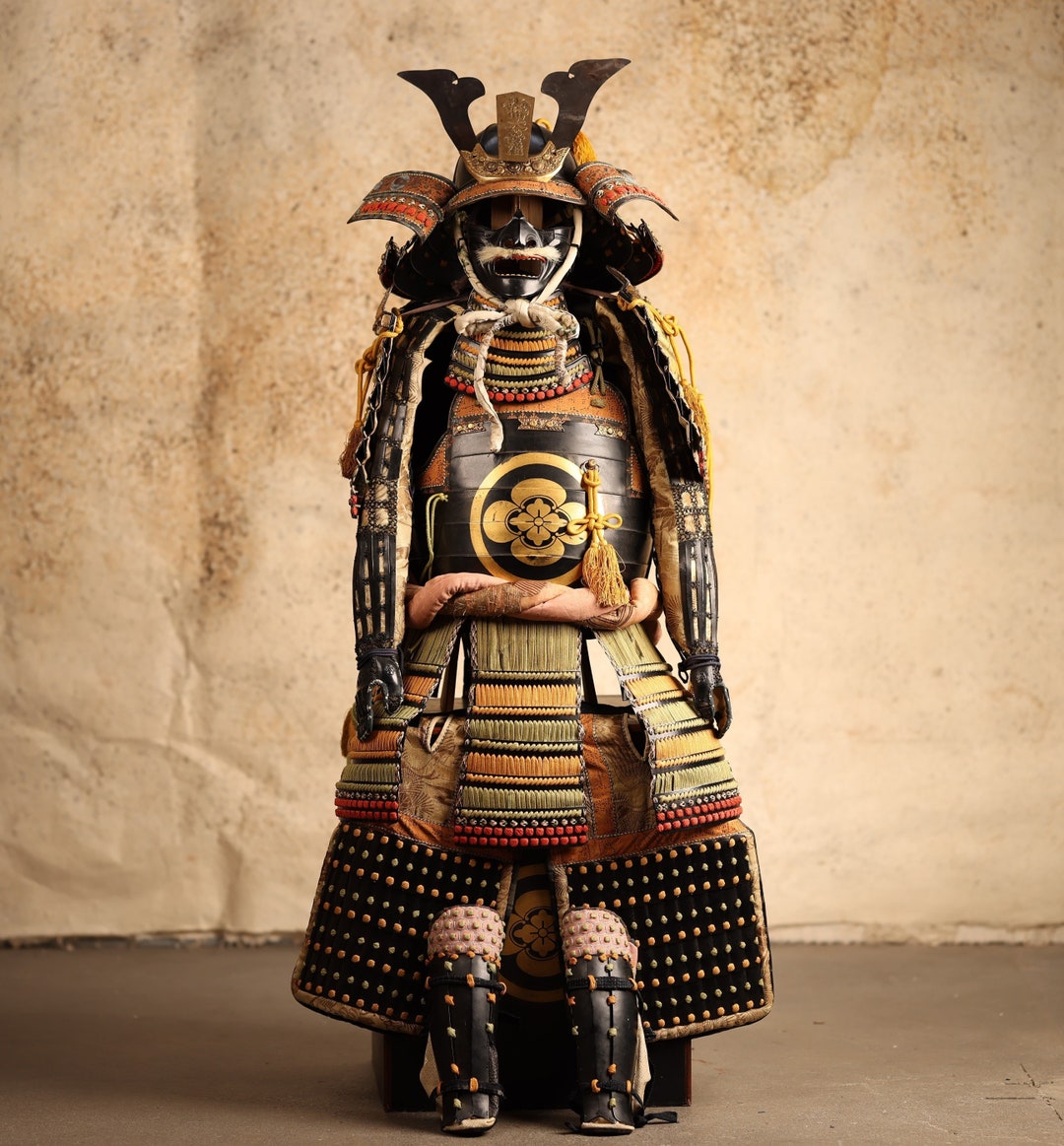 Vintage Japanese Yoroi Samurai Kabuto Armour A Set (24A-16) - Etsy