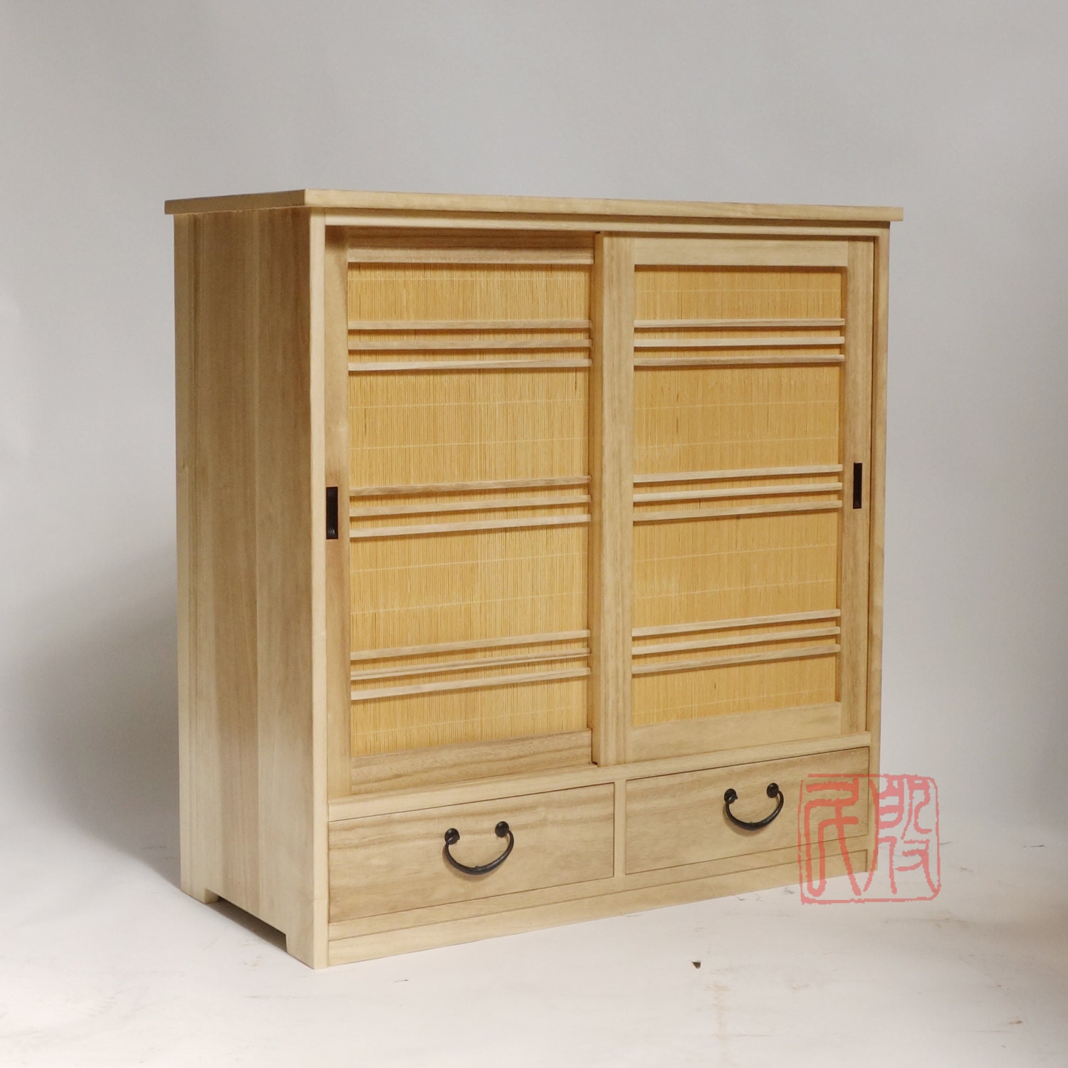 Japanese Style Kiri Wood Shoe Chest Getta Bako. KB29 - Etsy