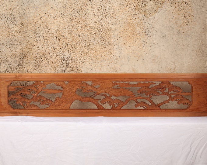 Vintage Japanese Ranma Transom Natural Wood (24A-13-2) - Etsy