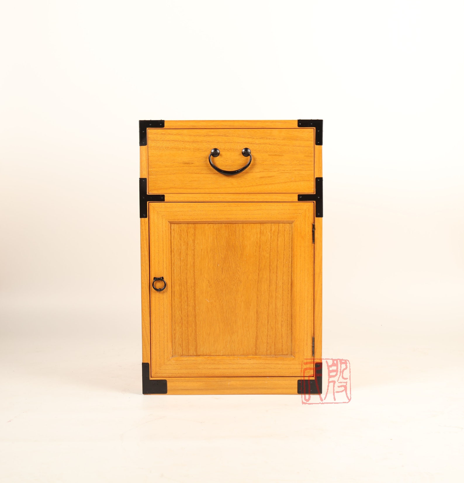 Japanese Style Night Stand, Hand Made With Solid Kiri Wood. KB31 - Etsy