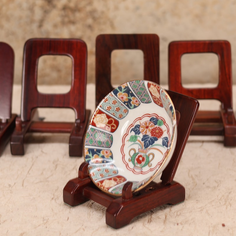 Wood Display Plate Stands - Etsy