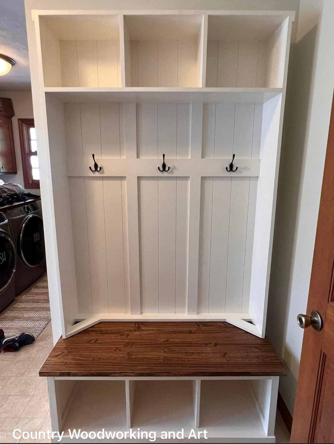 Mudroom Locker / Entry Locker / Enclosed Bench Seat - Etsy