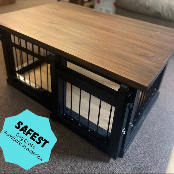 Triple Dog Crate - Etsy