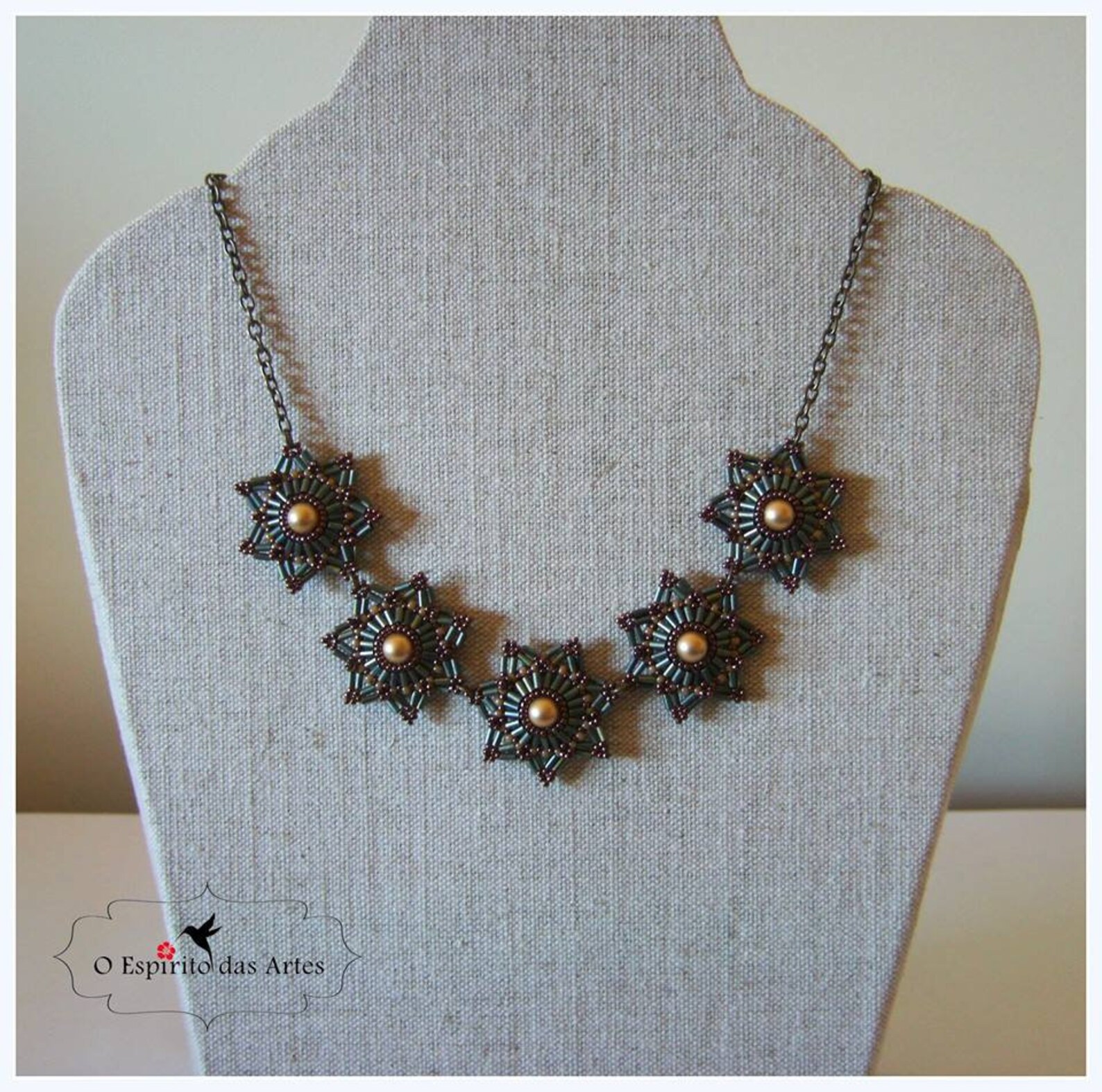 DIY Beading Pattern, Beta Star Component Tutorial, Jewellery Tutorial ...