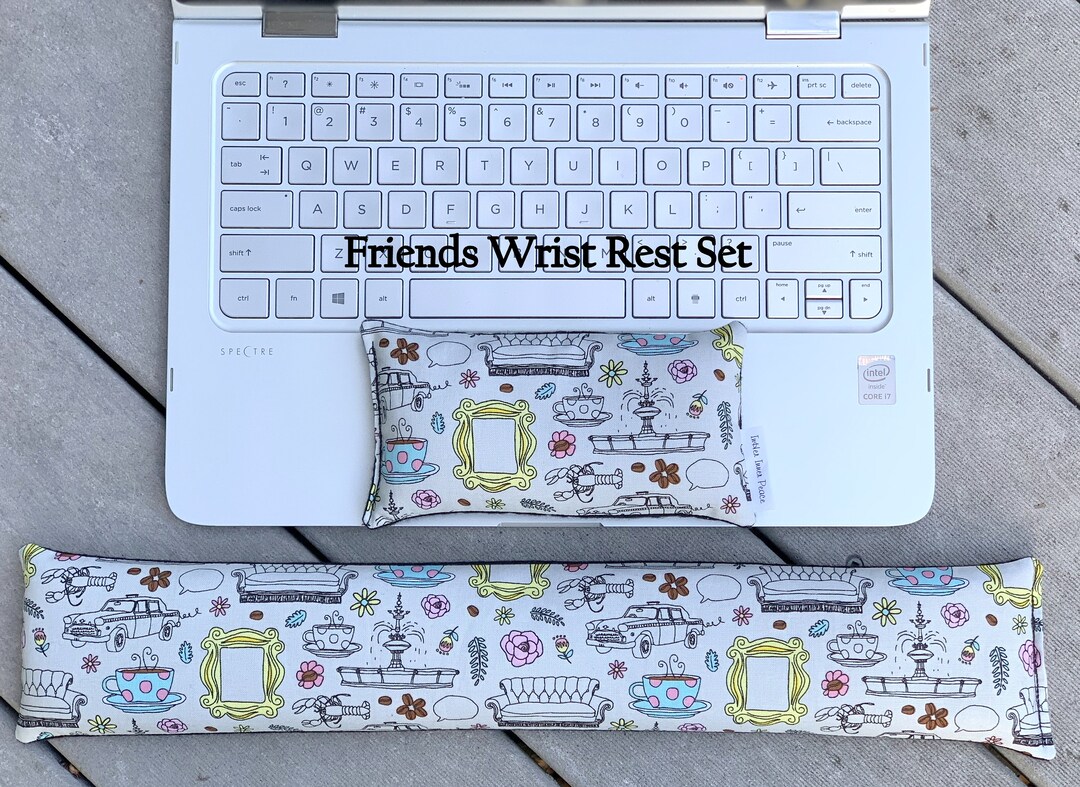 Laptop Keyboard Wrist Rest Set, Desk Top Matching Wrist Rest Set ...
