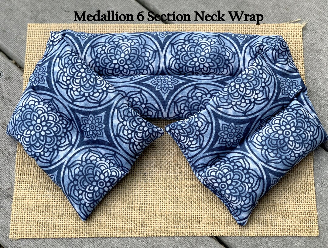 Weighted Neck Wrap, Microwave Rice Bag, Hot Cold Pack, Self Care Gift ...