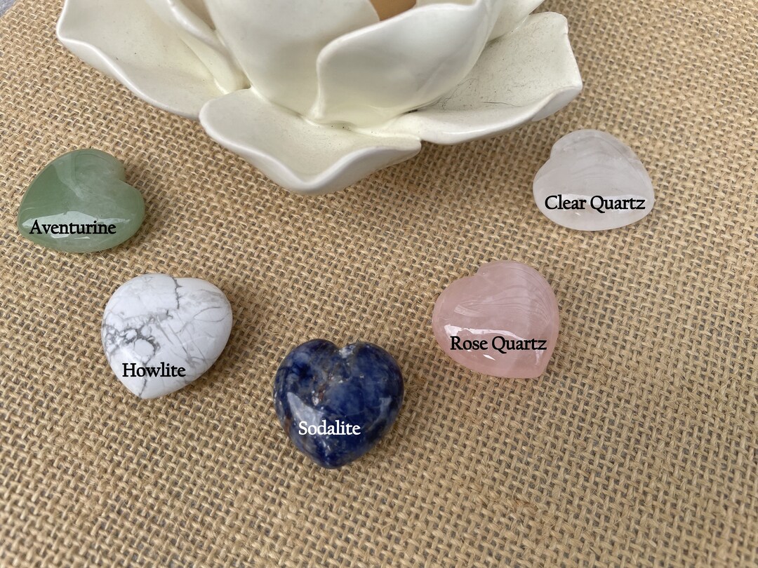 ONE Small Heart, Fidget Stone, Meditation Stone, Pocket Stone ...