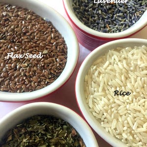 Heat Therapy Rice Bag, Microwave Heating Pad, Hot Cold Pack, Pain ...