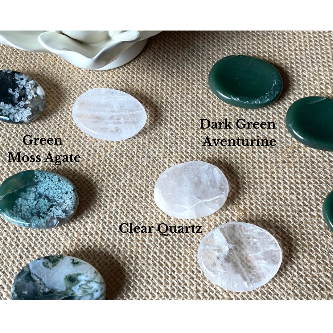 Worry Stone, Worry Coin, Fidget Stone, Thumb Stone, Soothing Stone ...