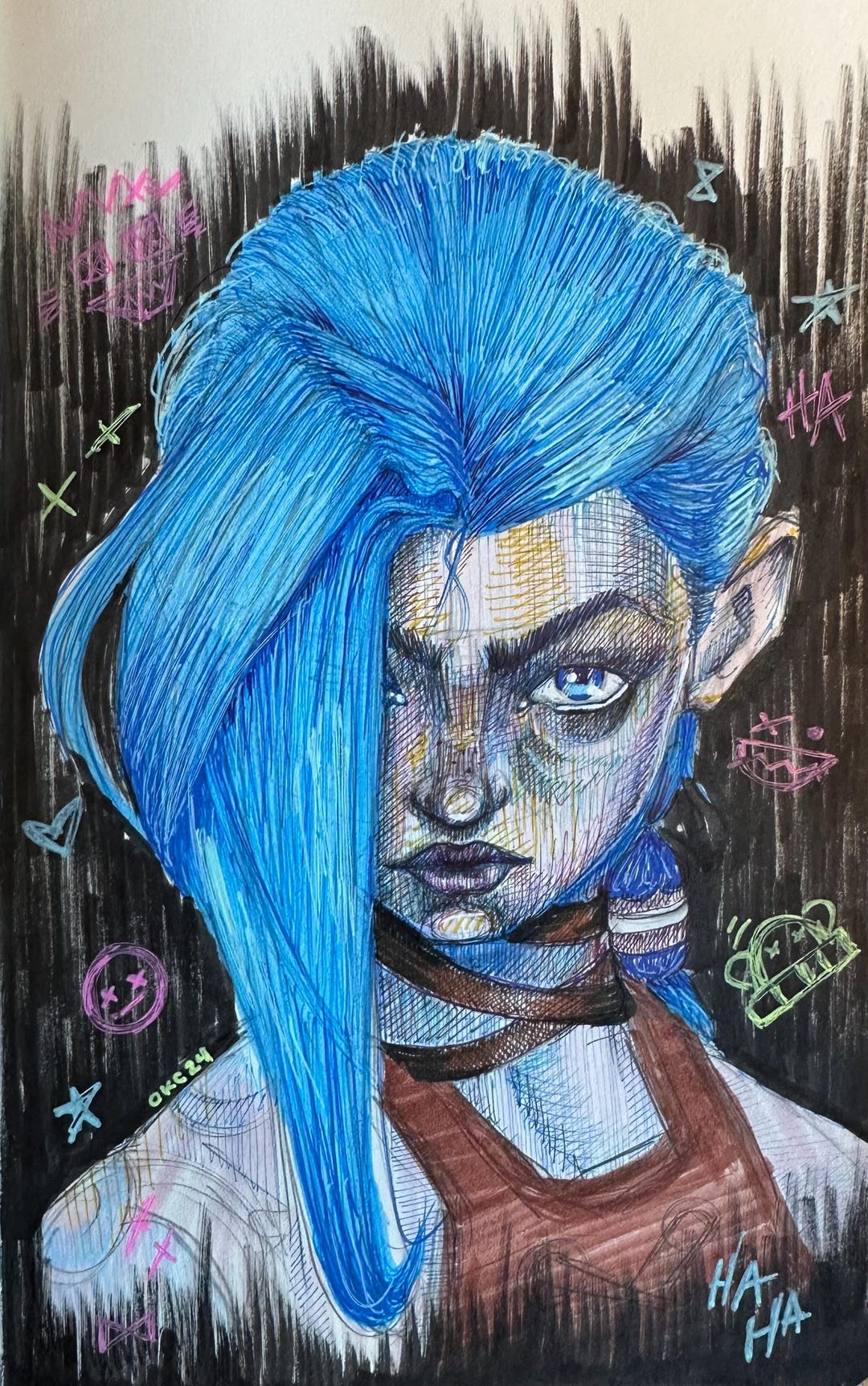 Jinx Jinx Jinx 5x7 Fine Art Print on Archival Paper - Etsy