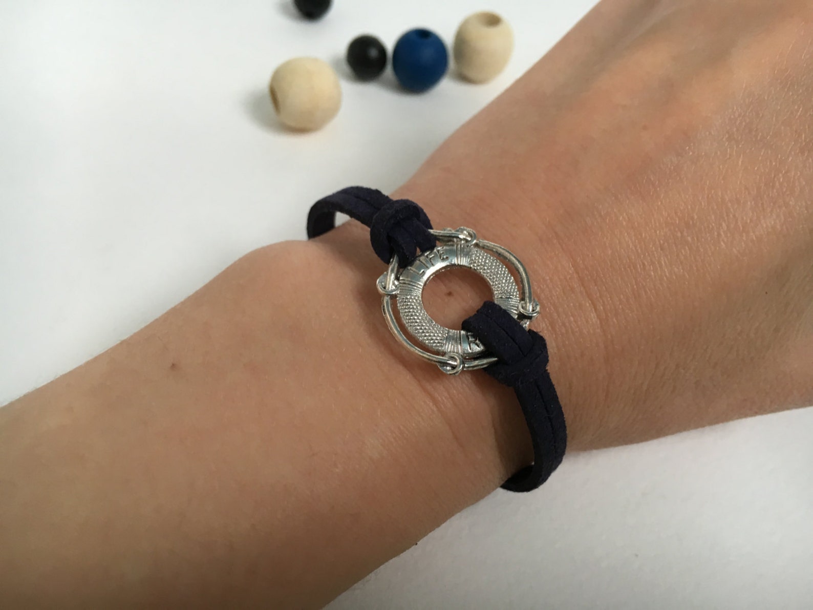 Life ring bracelet Lifeguard gift Life saver bracelet Coast | Etsy