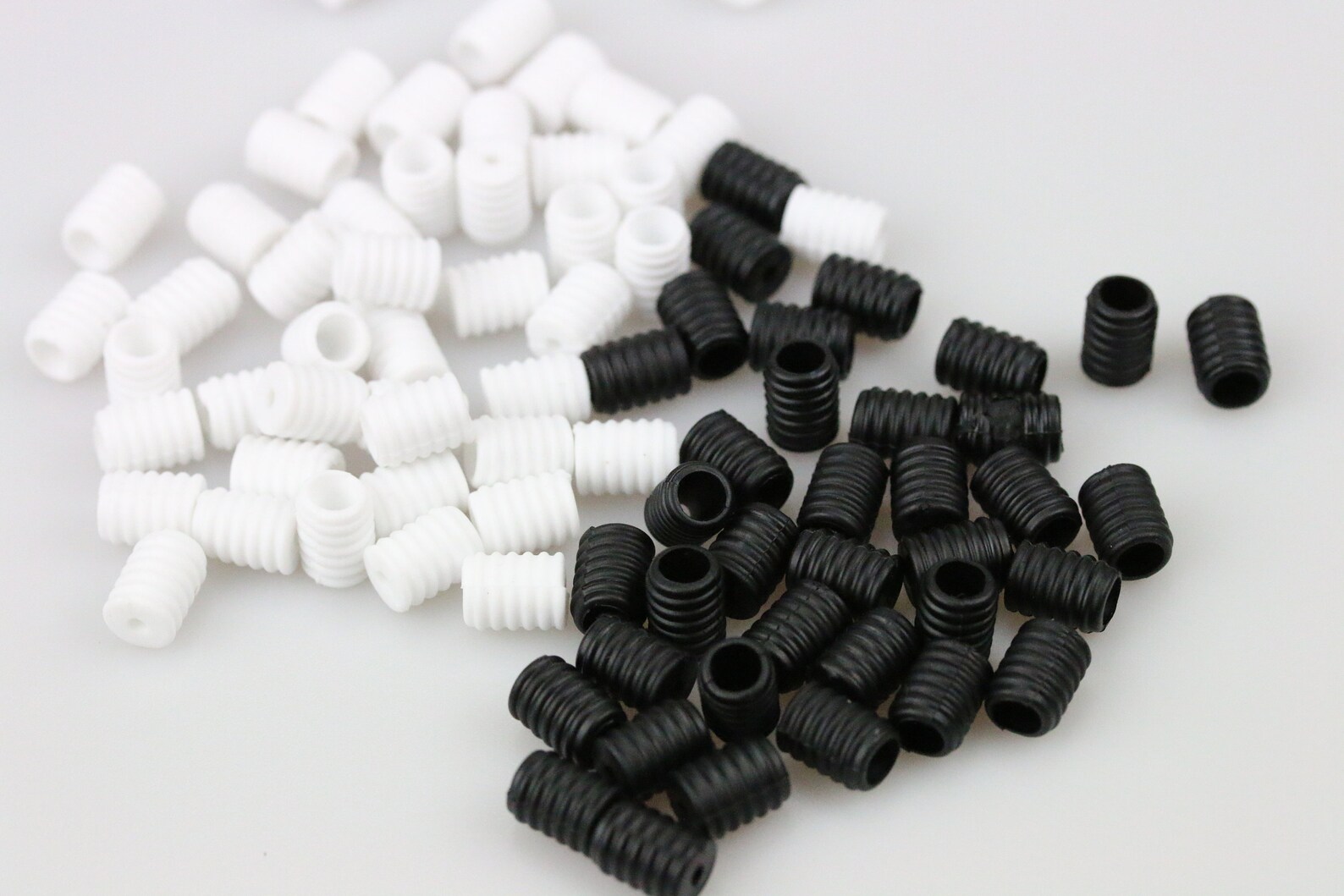 Ear loop cord locks for face mask Barrel silicone stopper Ear | Etsy