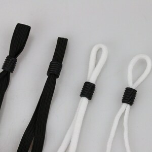 Ear Loop Cord Locks for Face Mask Barrel Silicone Stopper Ear Loop ...