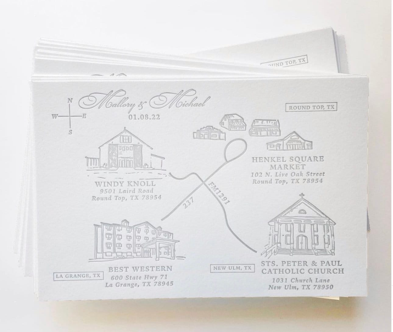 Custom Map Illustration - Etsy