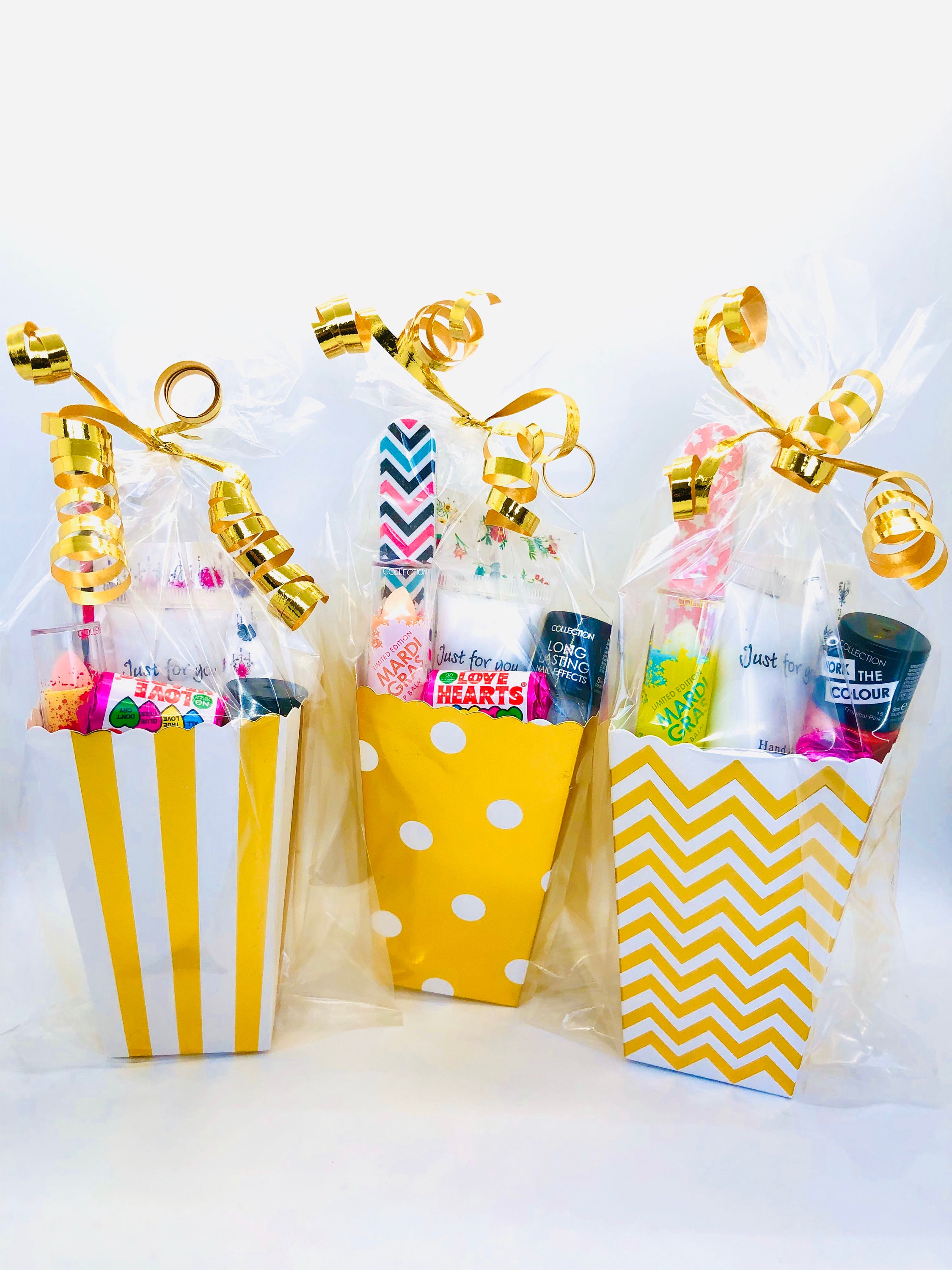 Girls Gold Pre Filled Pamper Party Bags / Wedding Favours | Etsy