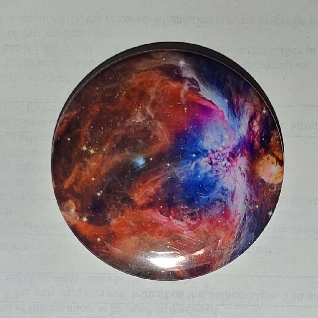 Outer Space Button Button Fan Art Pin Magnet Button Design 2.25 Inch - Etsy