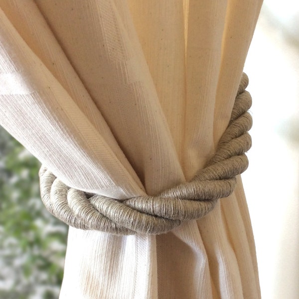 Rope Tiebacks - Etsy