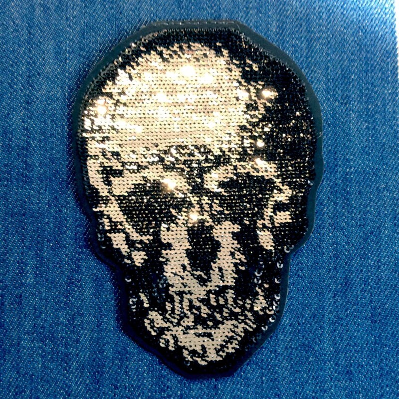 Skull Patches for Clothing - Etsy
