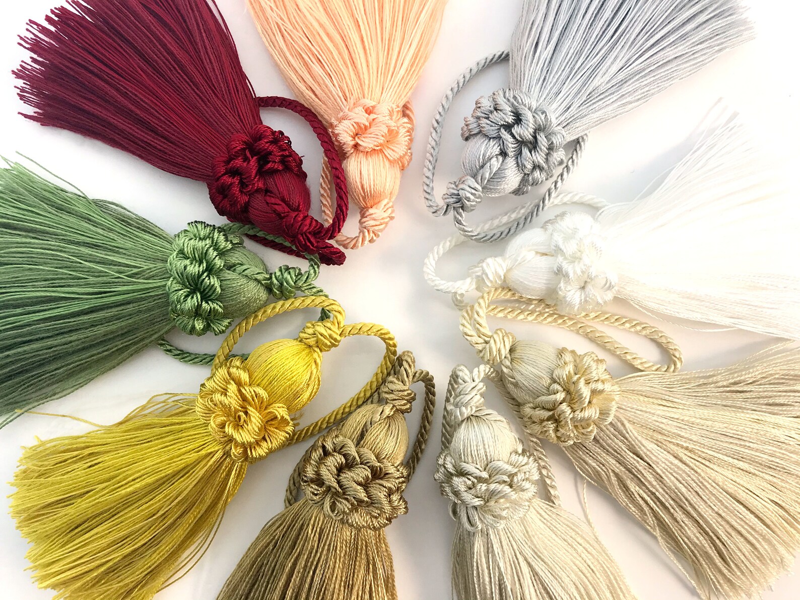 1 Key Tassel Decoration Handmade Italy Antique Furniture | Etsy