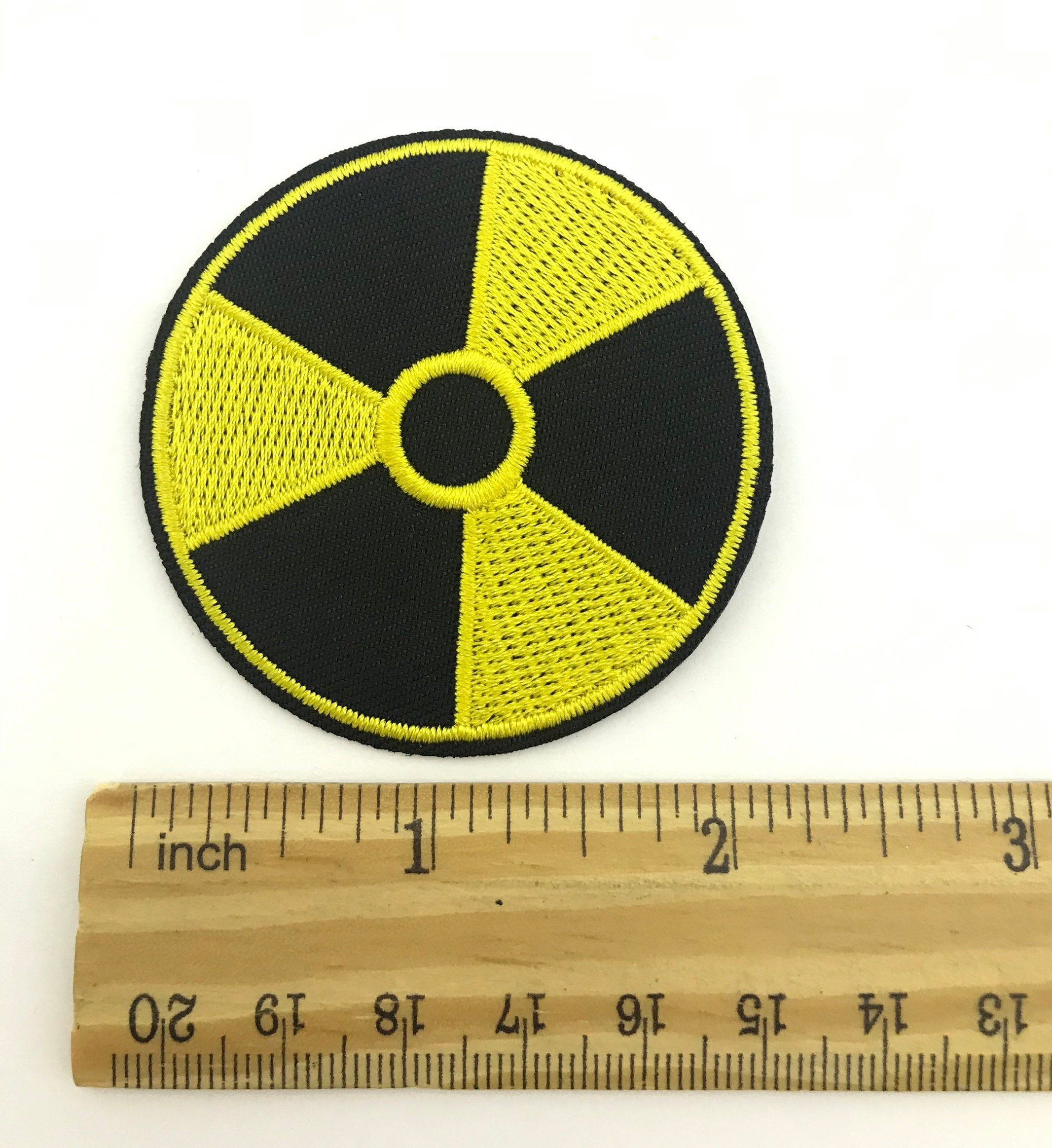 Patch Radiation Symbol Patches Nuclear Radiation Radioactive | Etsy