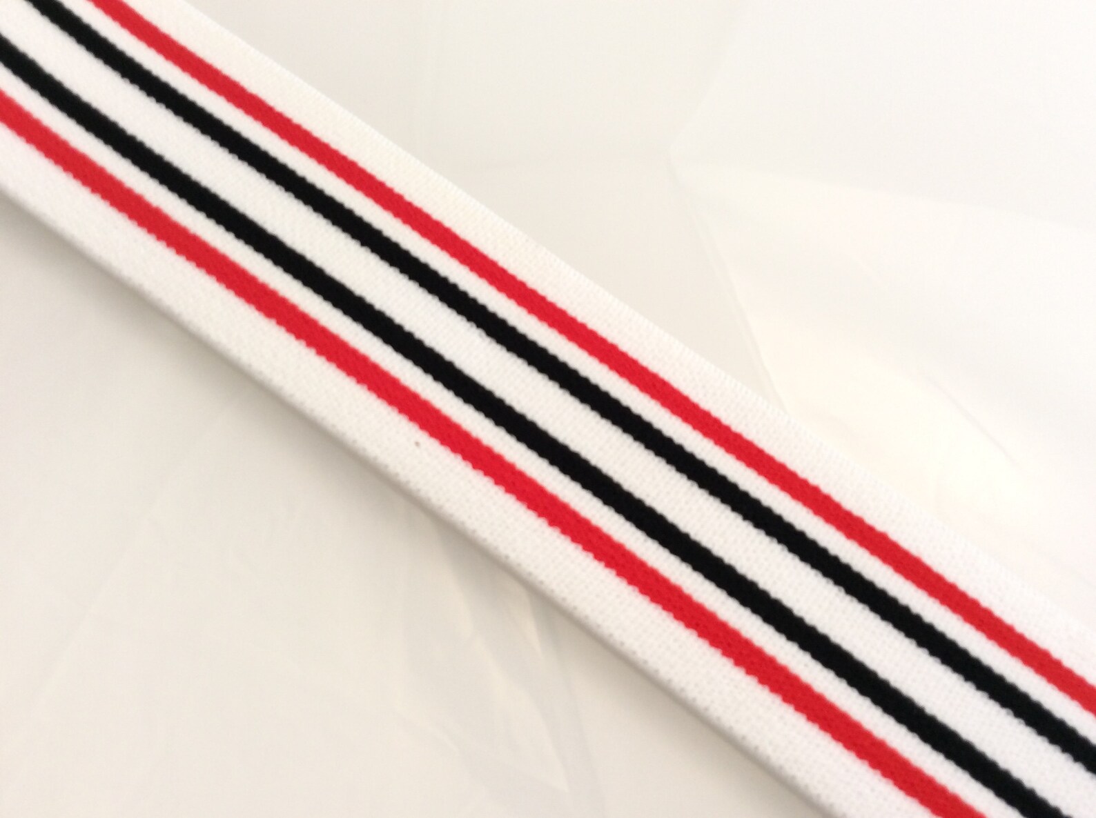 Fancy Elastic Colored Striped Elastic by the Yard Size 1 - Etsy