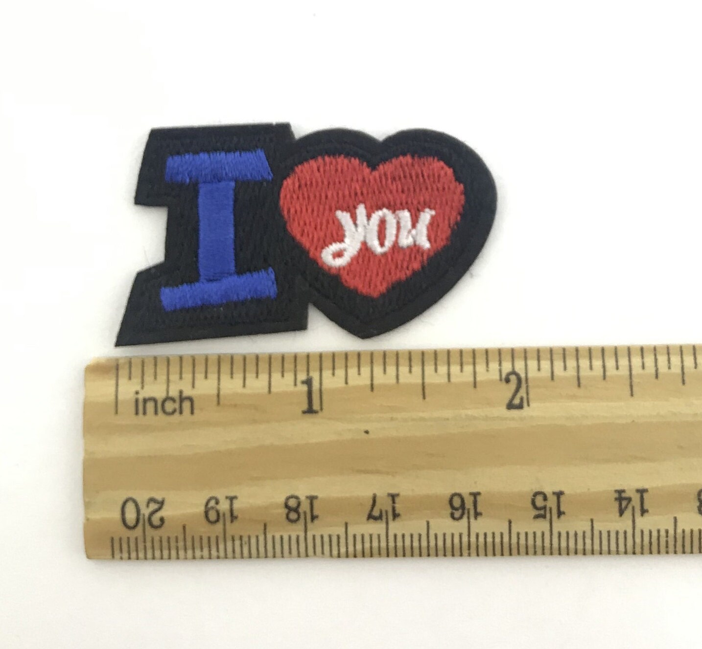 Patch Tiny I Love patches Best Friend diy Embroidered | Etsy