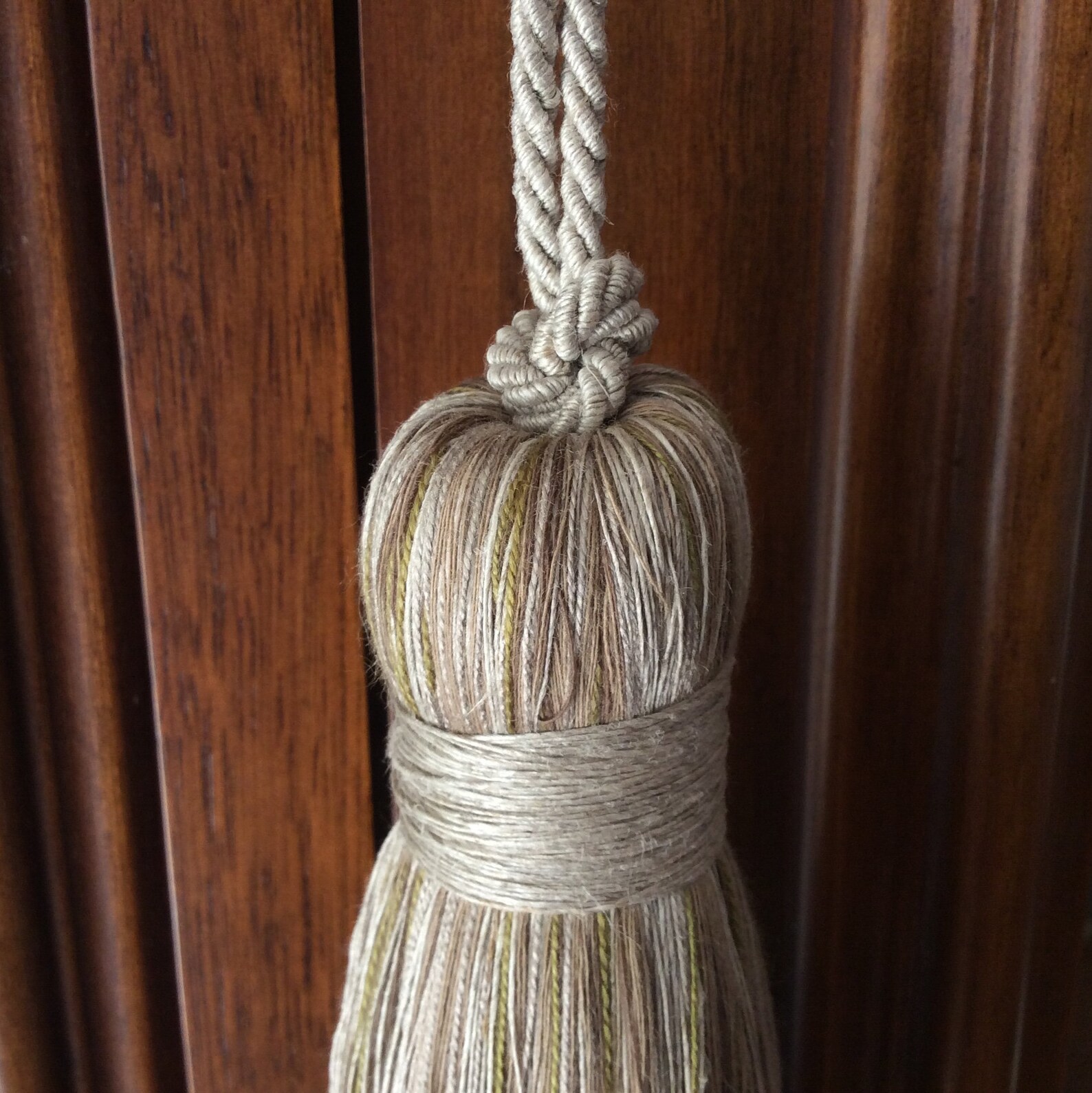 Key Tassel Boho Handmade Juta Linen Cotton Big Tassel Tassels - Etsy