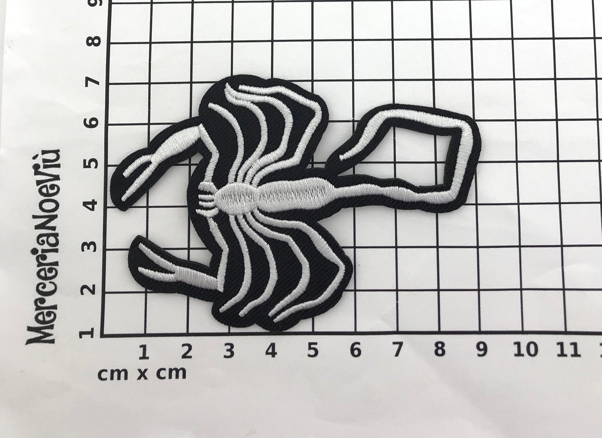 Scorpion Iron on Patch Animal Black and White Scorpio Zodiac | Etsy