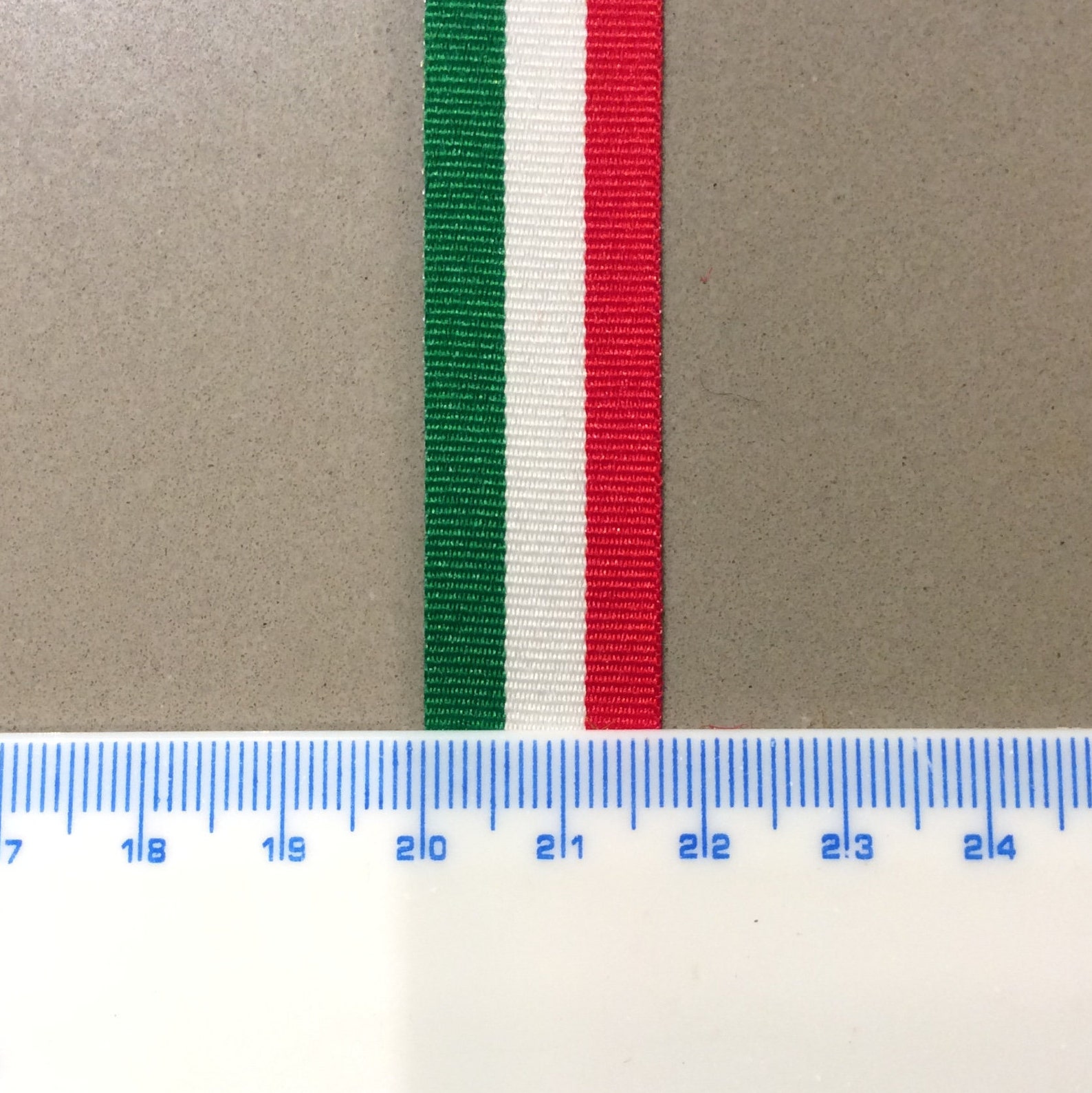Grosgrain Ribbon Striped Ribbon Italian Flag Ribbon Craft - Etsy