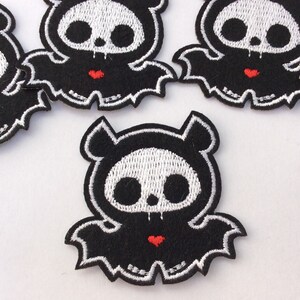 Vampire Bat Patches, Blodd Red,monster Halloween,embroidery Diy for ...