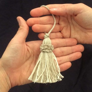 Key Tassel Handmade Italy Linen Cotton Antique Furniture Curtain ...
