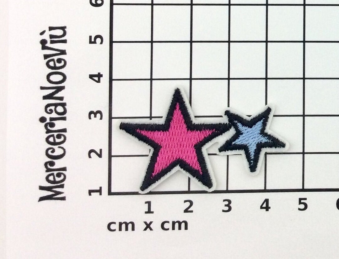 Tiny Star Patch , Stars Patches, Applique Embroidered Fashion ...